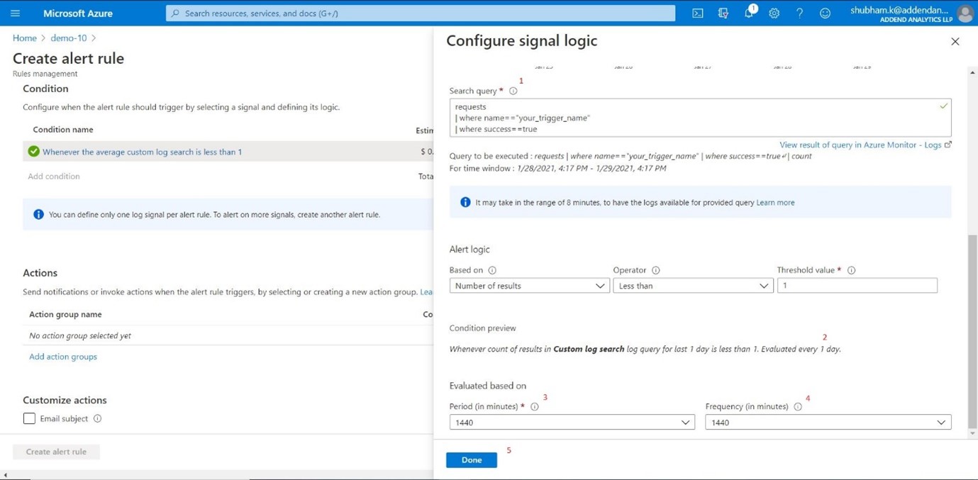 How To Add Alerts In Azure Function Apps | Addend Analytics