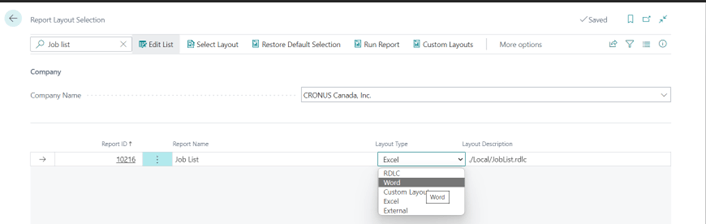 How End Users Can Create Excel Layouts Using An Existing Report Show Any Message Or Blank Card
